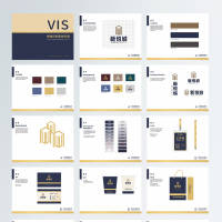 地产VI手册导视系统vis手册CDR广告设计素材海报模板免费下载-享设计