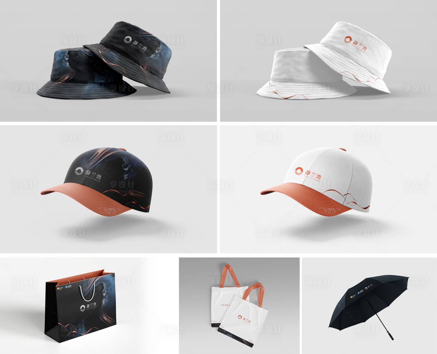 VI物料PSD+CDR广告设计素材海报模板免费下载-享设计