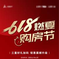 地产618购房节活动PSD+CDR广告设计素材海报模板免费下载-享设计
