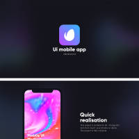 深色背景APP展示样机设计PSD广告设计素材海报模板免费下载-享设计